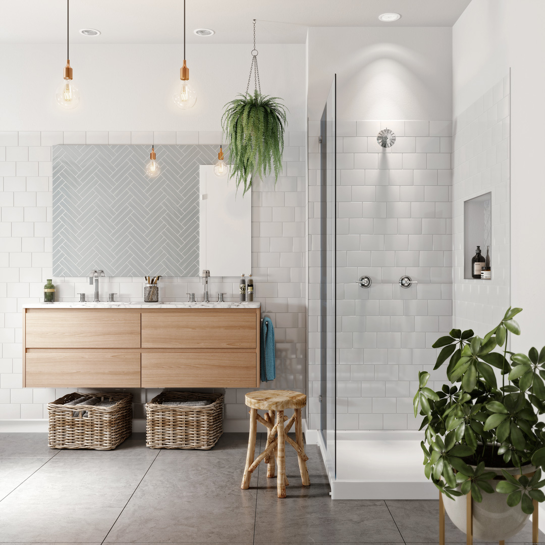3D Bathroom Renders Agency - Image Foundry